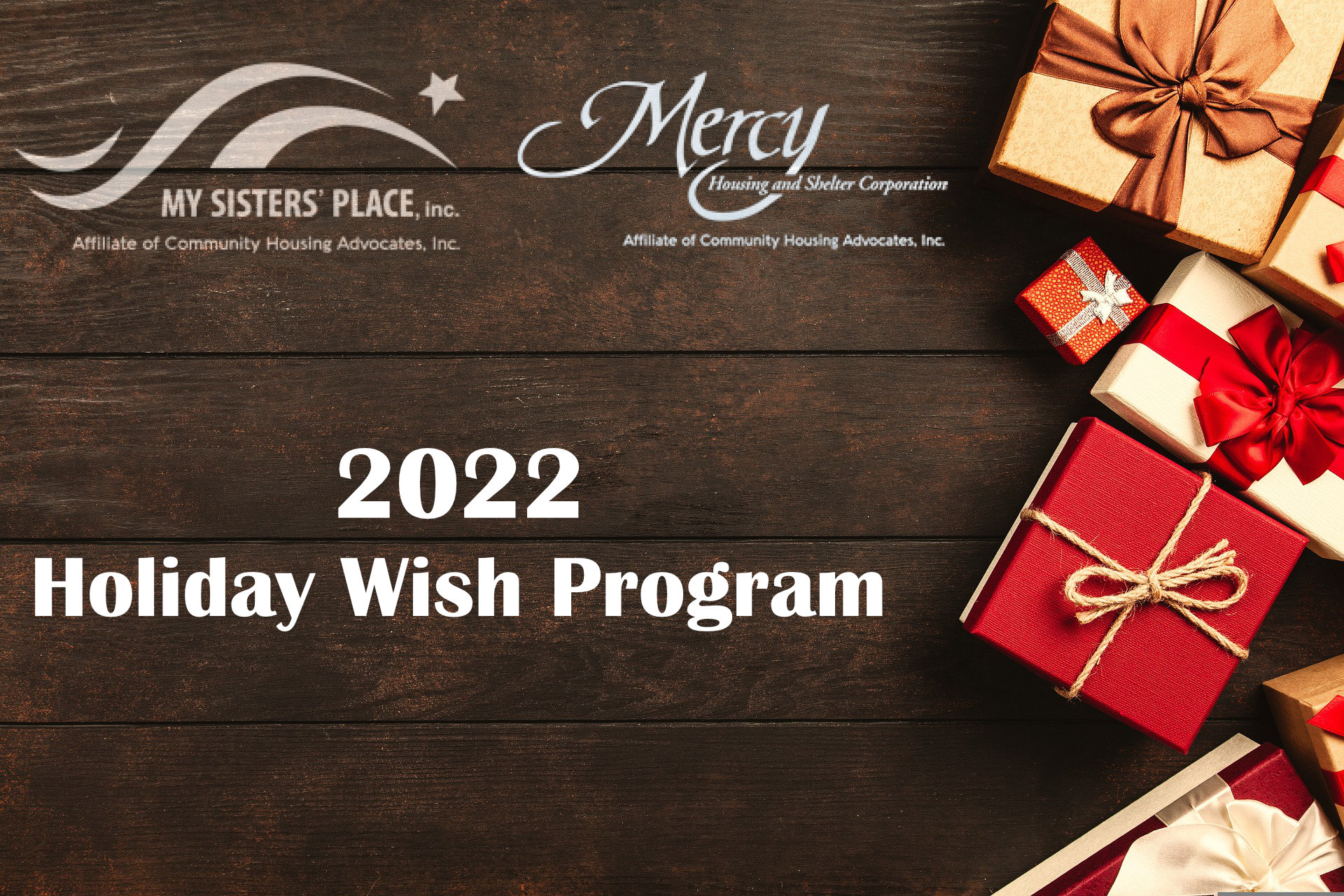 Support Our Holiday Wishes Program - Mercy Housing CT | Staging